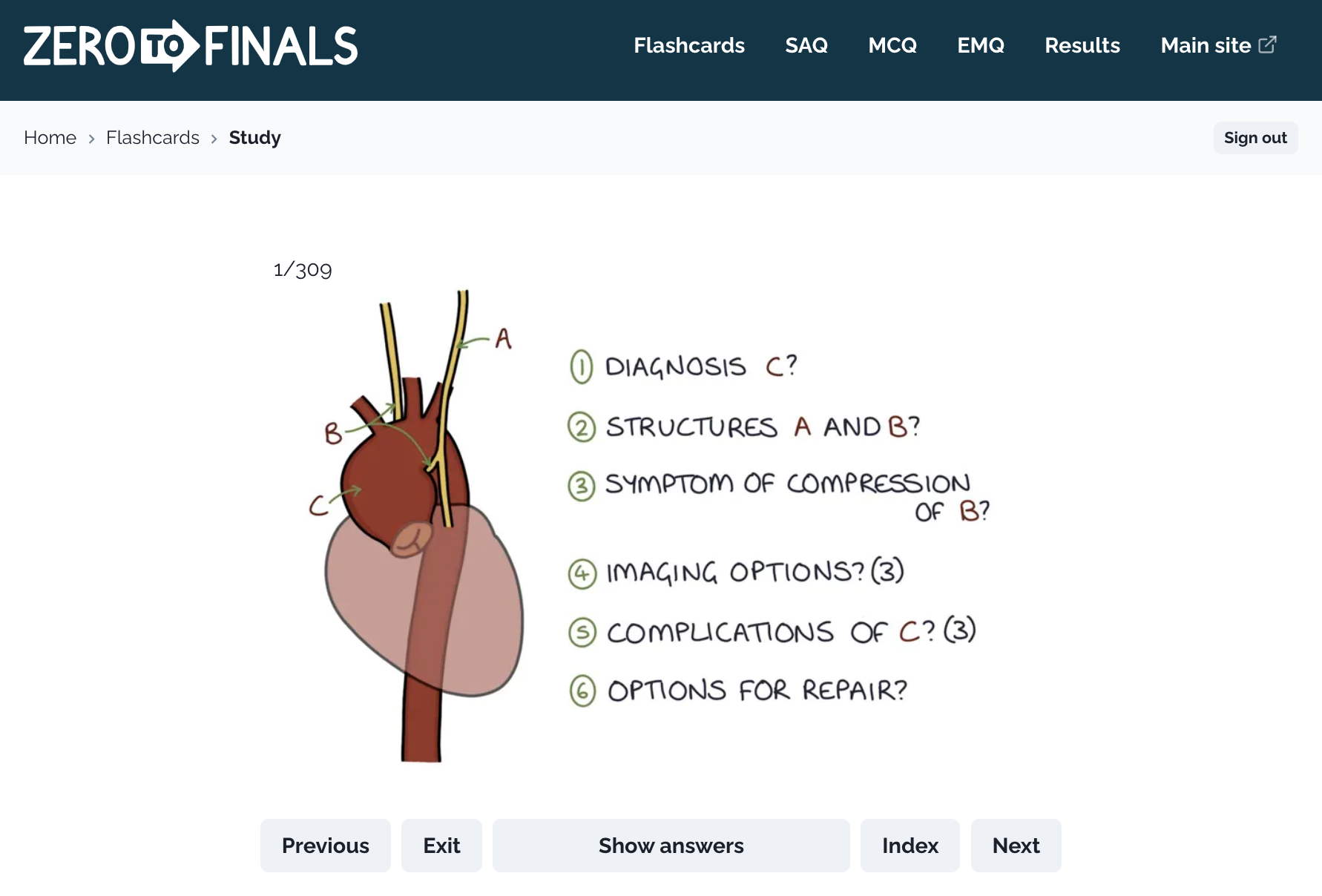 Digital Flashcards – Zero To Finals